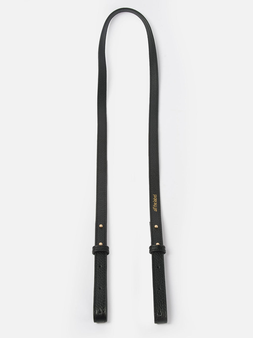 Slim Bag Strap (Pebbled Leather) – Alf the Label