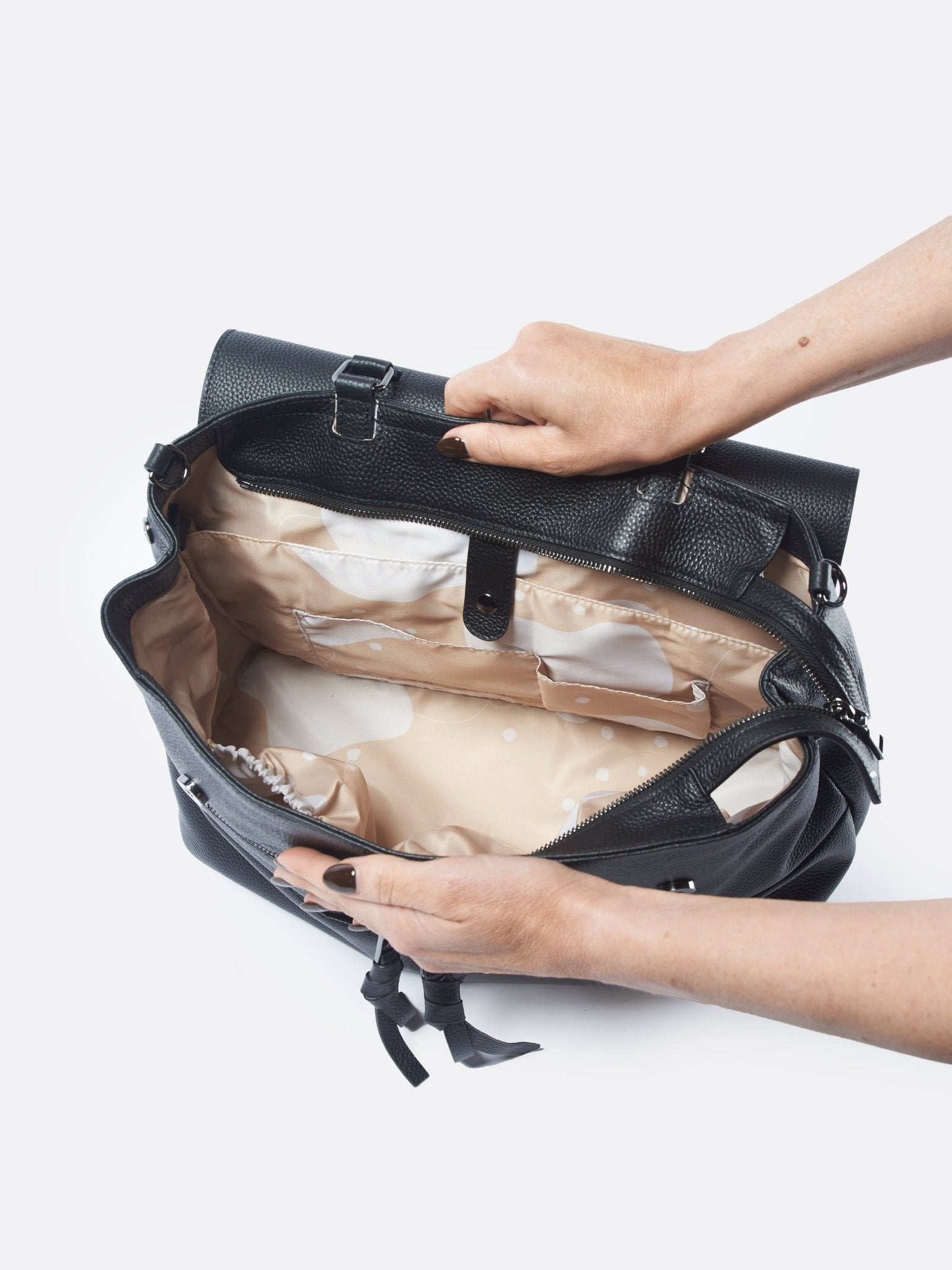 Award-Winning Signature Ari | Luxury Leather 6-Way Backpack – Alf the Label