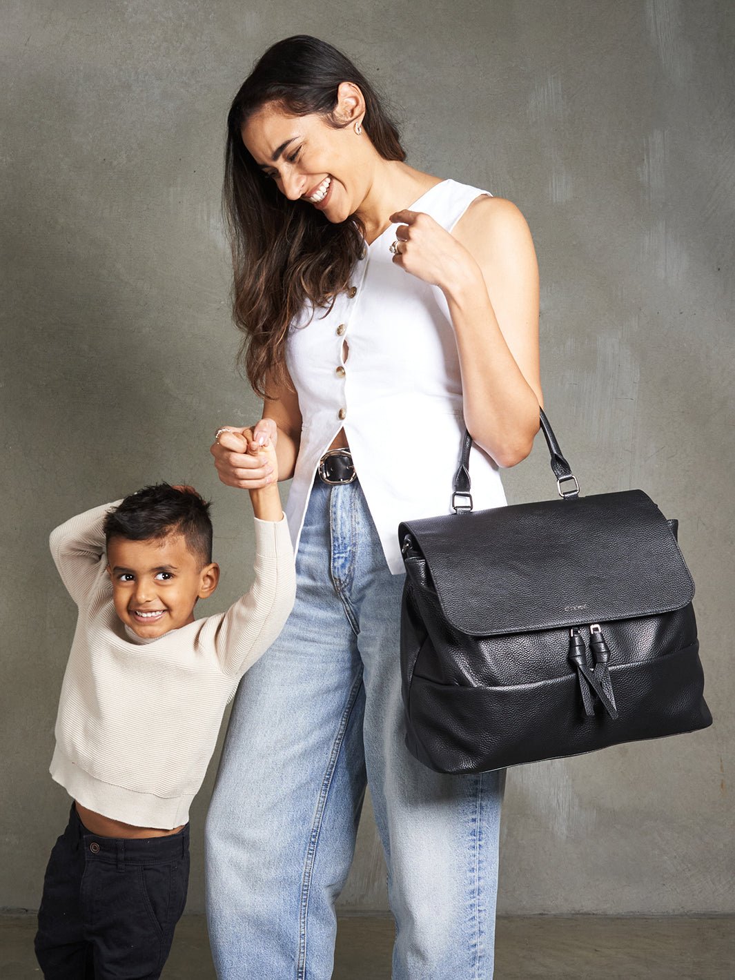 Award-Winning Signature Ari | Luxury Leather 6-Way Backpack – Alf the Label