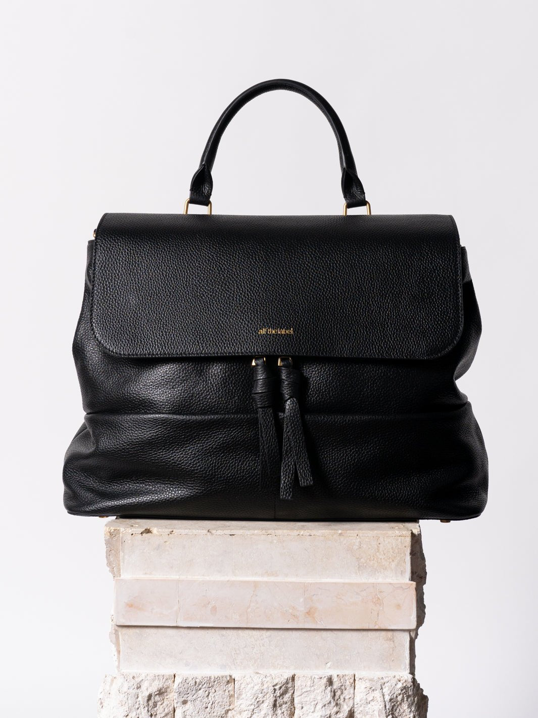 Award-Winning Signature Ari | Luxury Leather 6-Way Backpack – Alf the Label